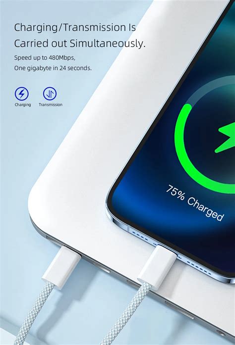 USB C W W Cabos USB C To Type C Fast Charging M Phone Cable Para Celular Cabo Kabel Data