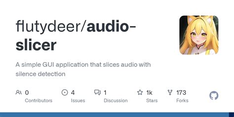 GitHub Flutydeer Audio Slicer A Simple GUI Application That Slices Audio With Silence Detection