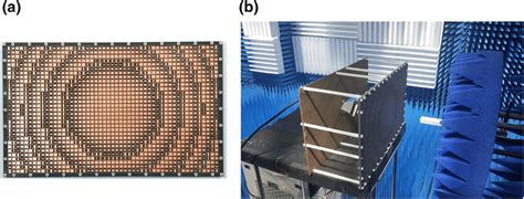 photograph of the whole structure a fabricated transmit array