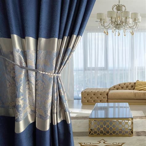 Navy Bedroom Curtains