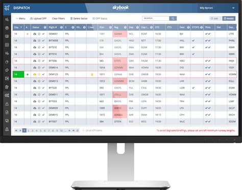 Flight Dispatch Bytron Aviation Systems