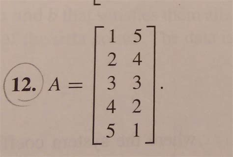 Solved Determine The Orthogonal Bases For Rowspace A Chegg