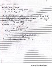 STAT 110 MIDTERM 2 FORMULA SHEET Pdf Course Hero