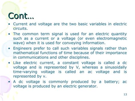 Introduction To Circuit Analysis PPT Chemistry Science