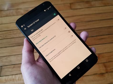 Enable The Hidden Night Mode Setting On Android Nougat