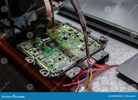Car Ecu Bench Reading Method Editorial Stock Image Image Of Repair Performance 259043034