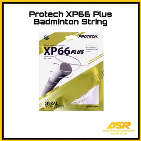 Protech XP Plus Badminton String Tali Badminton Protech XP Plus