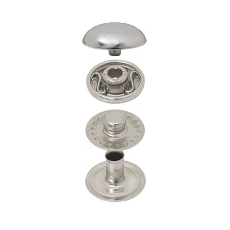 Vt2 Mini Spring Snap Button With Curved Cap Ata Buttons