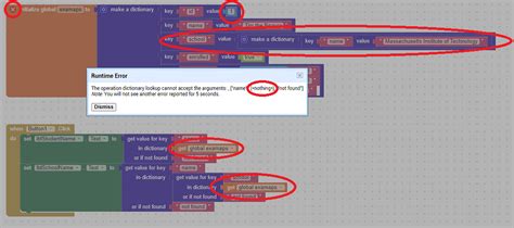 Cannot Figure Out The Dictionary Mit App Inventor Help Mit App Inventor Community