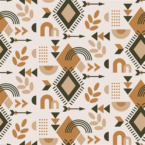 Premium Vector Seamless Geometric Square Background Pattern Vector Illustration From Random