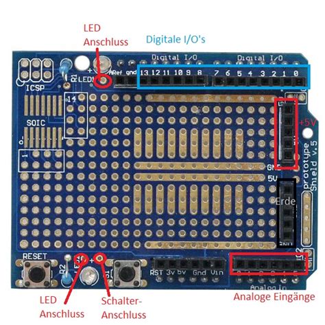 Arduino Prototyp Platine V1 Stefans Webblog