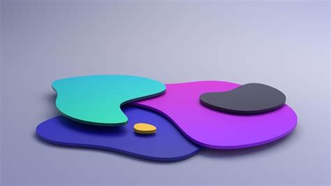 Premium Photo Abstract 3d Render Background Design