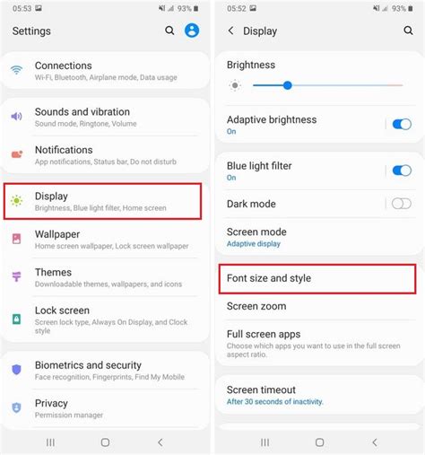 How To Change Font Size On Samsung Galaxy M21 Techfixhub