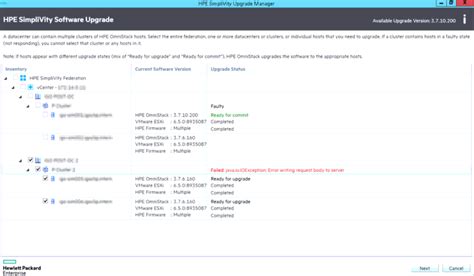 Upgrading Hpe Simplivity Using The Cli When Upgrade Manager Is Giving You Headaches Snowvm