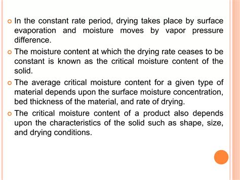 Drying Theory And Drying Rating Curve Pptx