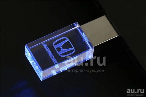 USB флеш-карта,флешка 8Гк,8Gd с логотипом Honda.Хонда с подсветкой ...