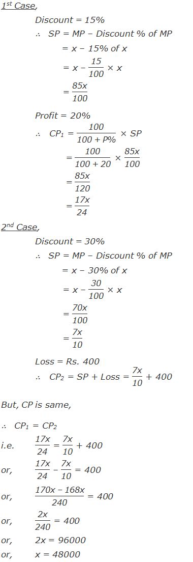 10 Math Problems Marked Price Discount And Vat
