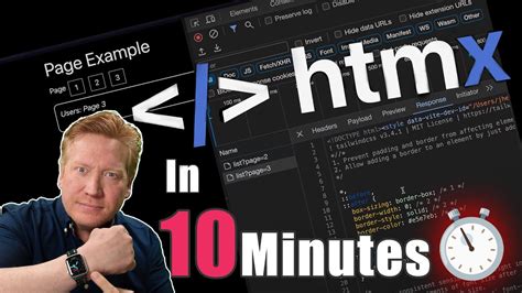 htmx for react developers in 10 minutes youtube