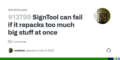 Signtool Can Fail If It Repacks Too Much Big Stuff At Once · Issue