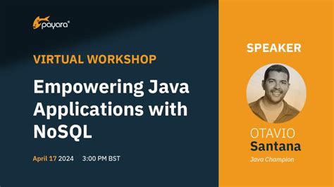 Otavio Santana On Linkedin Empowering Java Applications With Nosql A Hands On Workshop