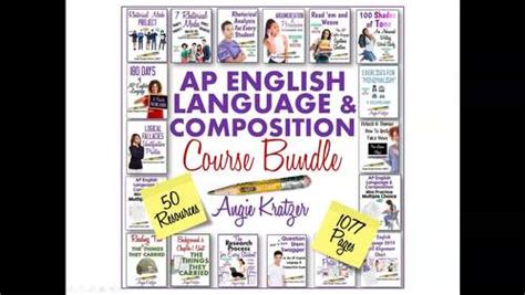 AP English Language Composition AP Language Or AP Lang BUNDLE