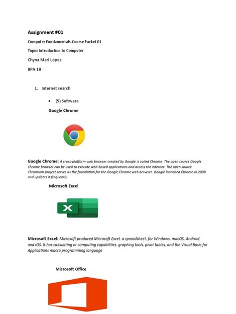 itc assignment pdf microsoft excel microsoft office