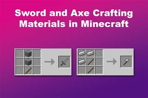 Minecraft Axe Vs Sword [which Is Better] Alvaro Trigos Blog