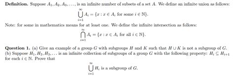 Is An Infinite Number Of Subsets Of A Set A We