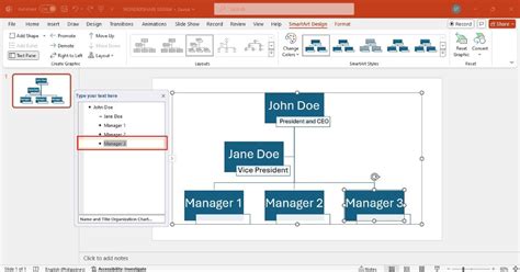 How Do You Edit Org Chart Lines In Powerpoint