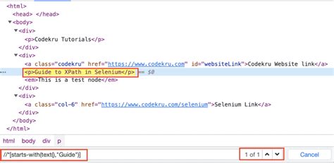 Xpath Starts With Method In Selenium Webdriver Codekru