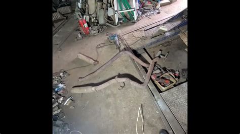 포드 F150 배기 마후라파이프가 끊어졌네요 Youtube