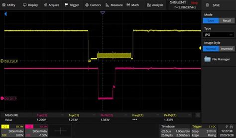 SN65DSI84 Display Configuration And Screen Flicker During Test Pattern Interface Forum