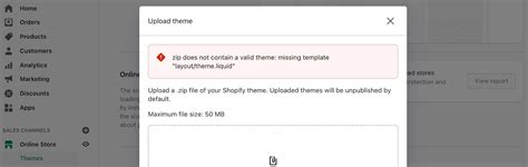 How To Fix Shopify Missing Template Layoutthemeliquid Yaycommerce