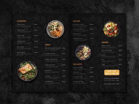 Menu Design Tips And Examples
