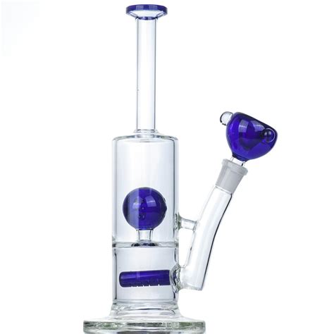 10 Inline Ball Percolator Glass Bong Puffing Bird Nz