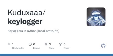 Github Kuduxaaakeylogger Keyloggers In Python Local Smtp Ftp