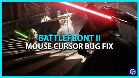 Star Wars Battlefront 2 Cursor Bug Fix Gamer Tweak
