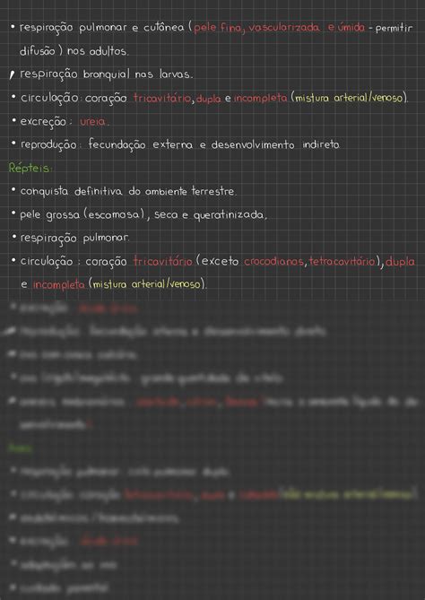 Solution Evolu O Dos Vertebrados Biologia C Enem Vestibulares Studypool