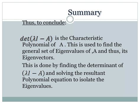 Eigen Values And Eigen Vectors Pptx