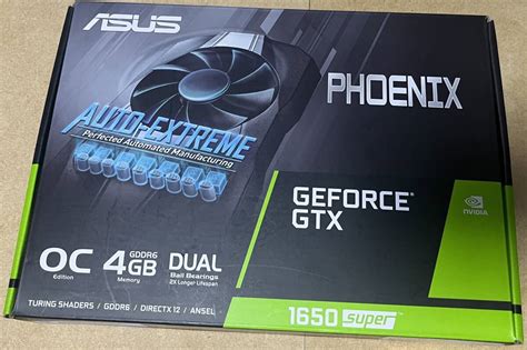 Yahoo!オークション - ASUS NVIDIA GeForce GTX 1650 Super 6GB