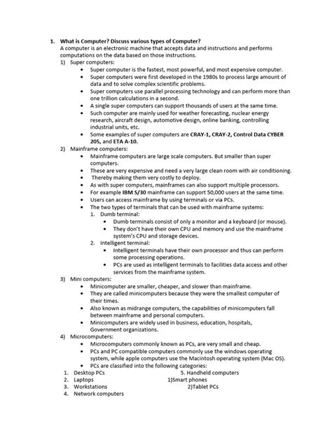 C Question Bank Download Free Pdf Computer Data Storage Computer Monitor