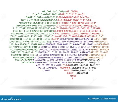 Source Code Brain Of Artificial Intelligence Stock Vector