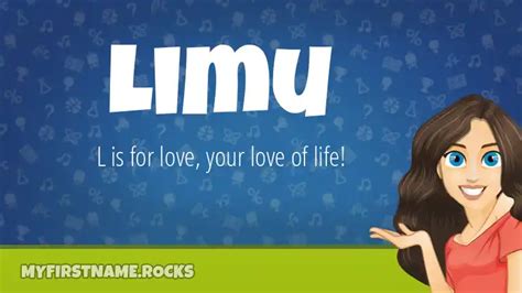 Limu First Name Personality And Popularity