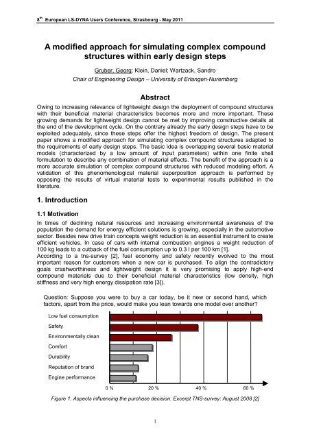 A Modified Approach For Simulating Complex Compound Structures