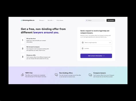 Application Form Advokatguiden Ui Design Principles App Design Inspiration Application Form