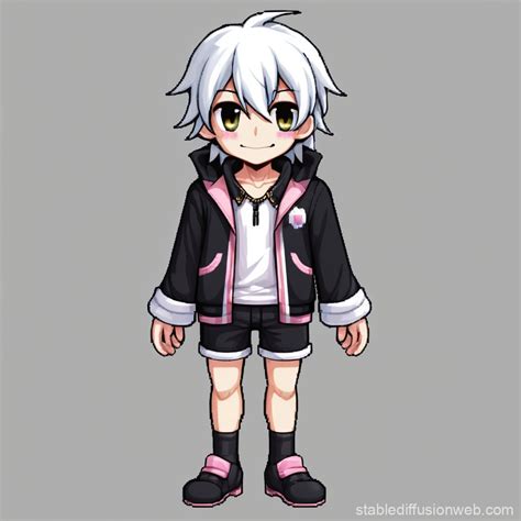 RPG Maker Ace Skeleton Character Stable Diffusion Online