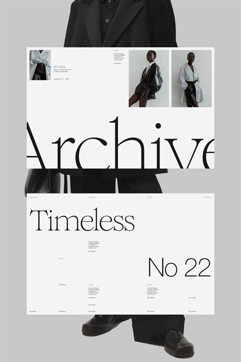 Fashion Editorial Layout Design Web Design Minimal Website Design Minimal Web Design