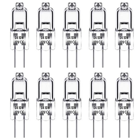 에코 할로겐 전구 캡슐 Led 램프 전구 삽입 구슬 크리스탈 램프 할로겐 전구 G4 12v 10w 20w 50w 100