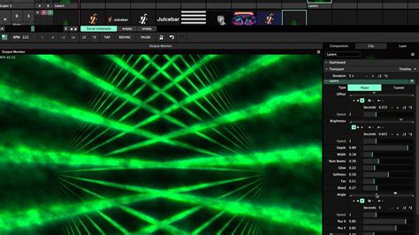 Resolume Arena Lasers Plugin Youtube