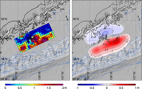 Map Of The Final Finite‐fault Model From Iterative Inversion And